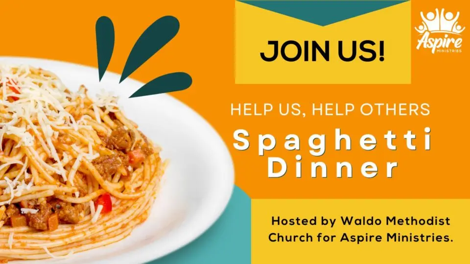 Spaghetti Dinner at the Waldo Methodist Church - Marion Area Convention ...