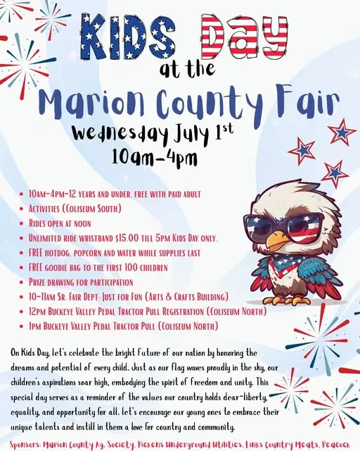 Kids Day at the Marion County Fair - Marion Area Convention and ...
