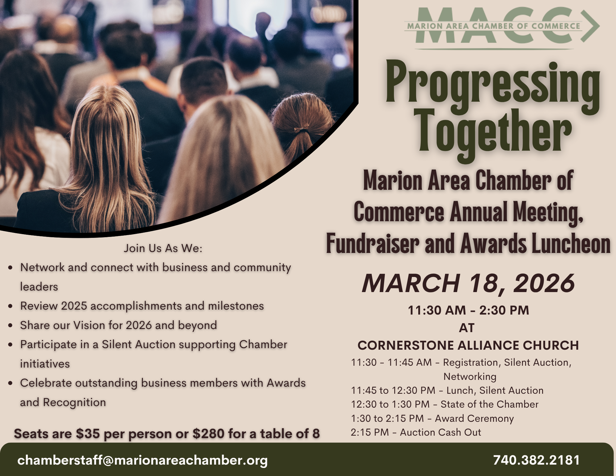 Progressing Together at Cornerstone Alliance Church - Marion Area ...